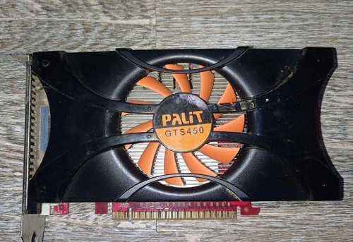 Видеокарта palit gts450 1024m