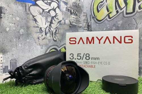 Samyang 8mm 3.5 AS IF UMC Fish-eye CS II