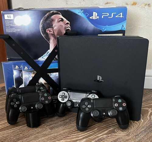 Приставка Sony Playstation 4 Slim 1Tb