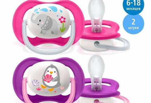 Пустышка avent 6 18 новая