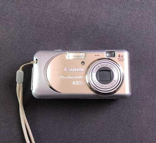 Компактный фотоаппарат Canon powershot a430