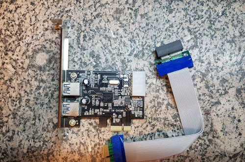 Плата расширения PCI-E x1 USB 3.2 gen1