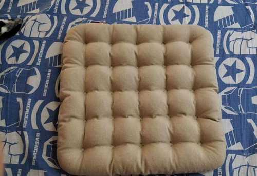 Гречичная подушка на стул