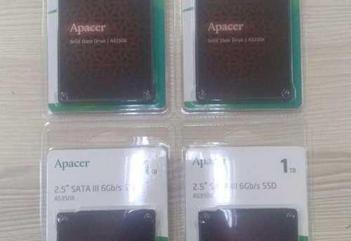 2,5" SSD Apacer 1 тб SATA AP1tbas350XR-1