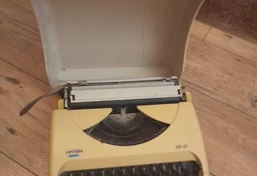 Пишущая машинка Optima SM 40
