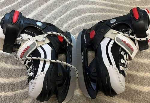 Коньки хоккейные Hudora 28-31 размер