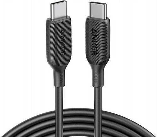 Кабель Anker PowerLine III USB-C (100W) 1.8m Black