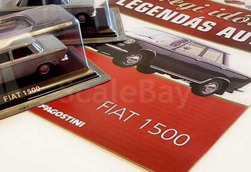 Модель автомобиль Fiat 1500 1/43 DeA Hungary