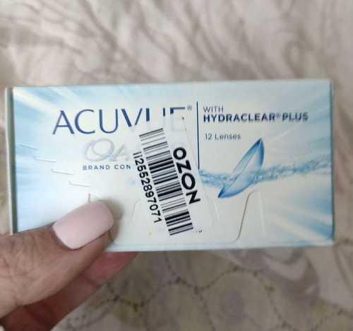 Линзы контактные 12 шт Acuvue oasys -2.00,b.c. 8.8