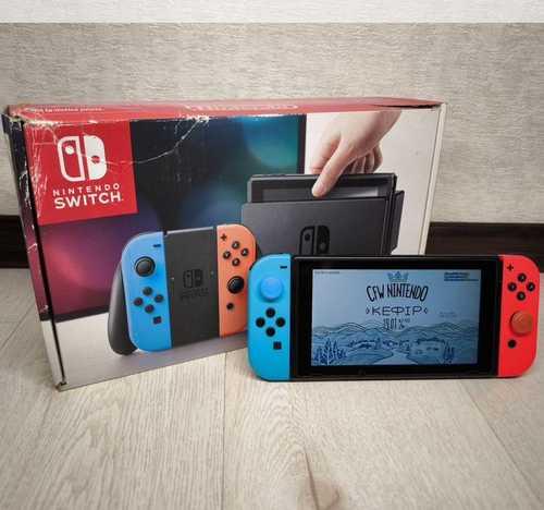 Nintendo switch прошитая чип   sd 128 gb