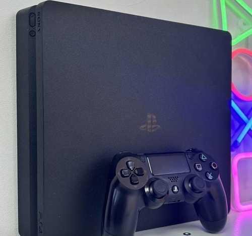 Ps4 slim 500gb + Игры