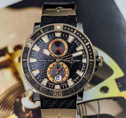 Ulysse Nardin Maxi Marine Diver Titanium/Gold