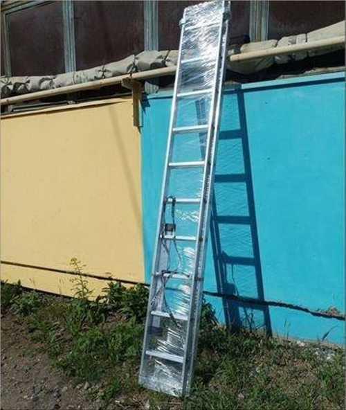 Лестница 2x10 алюминиевая