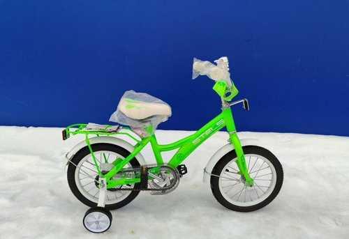 Велосипед детский 14 stels Talisman зелёный