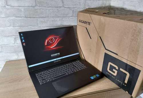 Игровой ноутбук 17.3" GIGABYTE G7 MF, 512 ГБ, Core i5-12500H, RAM 16 ГБ, GeForce RTX 4050 6 ГБ