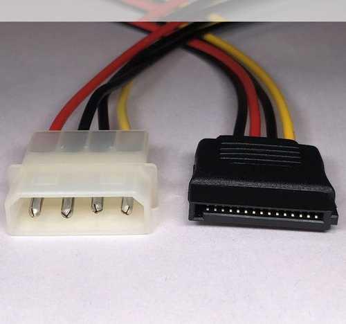 SATA Molex Сата Молекс Переходник Кабель Шлейф