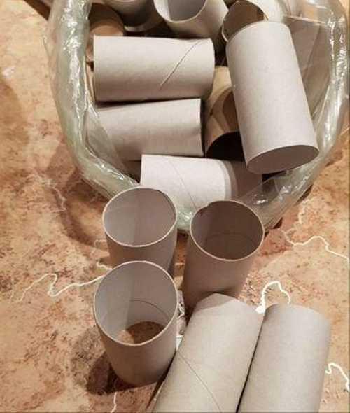 Втулки от туалетной бумаги