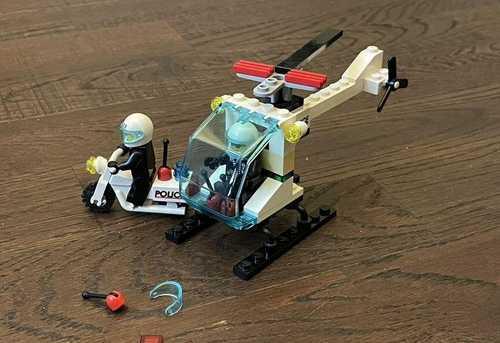 Lego System 6664 Police Helicopter and Bike