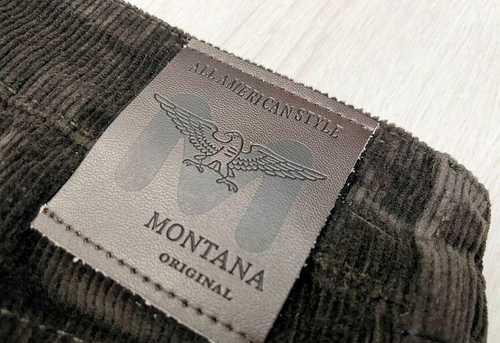 Вельветовые джинсы цвет-шоколад Montana
