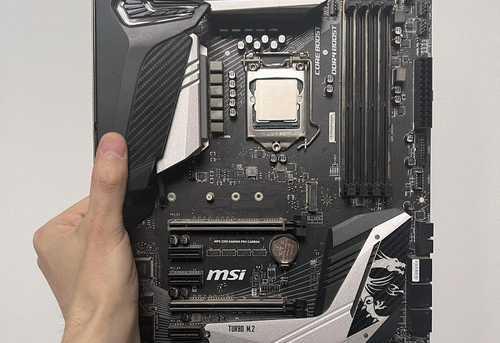 Комплект i9 9900k и MSI Z390 gaming PRO carbon