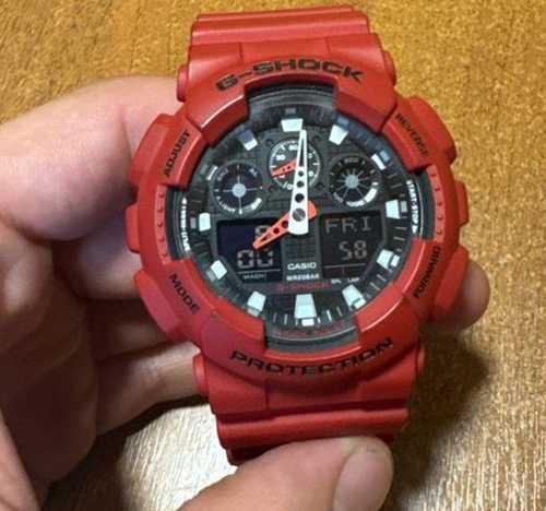 Мужские наручные часы casio g schok ga 100B