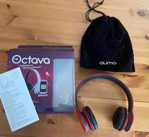 Беспроводные Bluetooth наушники Octava Qumo