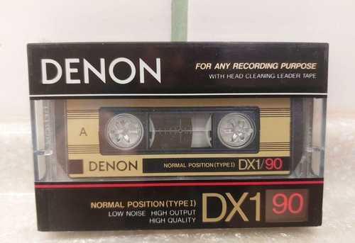 Аудиокассета новая Denon