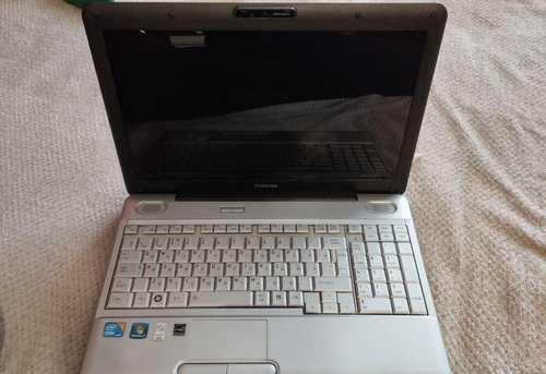 Ноутбук toshiba satellite L500-1WP