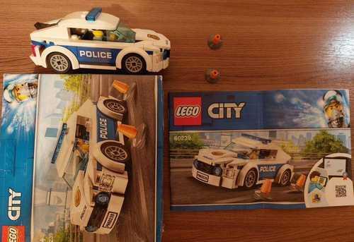 Lego City Police Автомобиль полицейского патруля