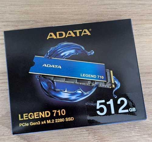 SSD M2 adata legend 710 512 GB