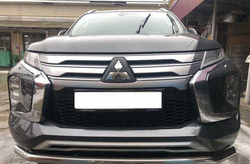 Mitsubishi Pajero Sport 2021 Защита перед бампера