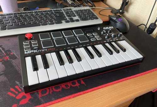 Akai MPK Mini Play PRO миди клавиатура синтезатор