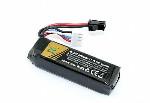 Аккумулятор Li-Pol 11.1V 401855 1400mAh разъем SM