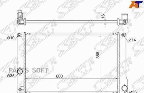 Радиатор охлаждения Тойота Лексус CT200H 09
