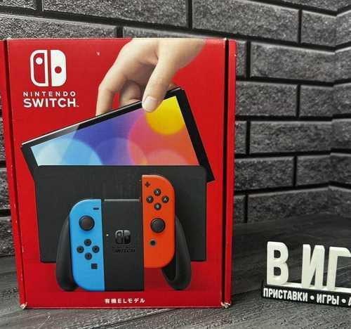 Прошитый Nintendo Switch oled 256gb   26 игр