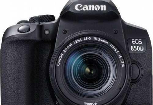 Зеркальный фотоаппарат Canon 850D kit 18-55