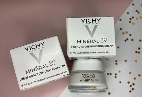 Vichy интенсивно увлажняющий крем Mineral 89