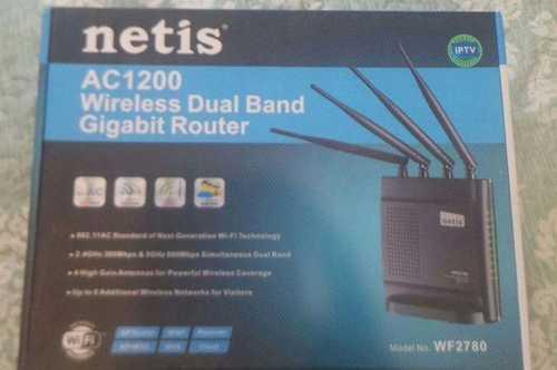 Wifi роутер 1000 мбит netis wf2780