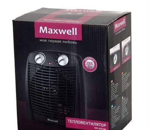 Тепловентилятор Maxwell MW- 3455 BK