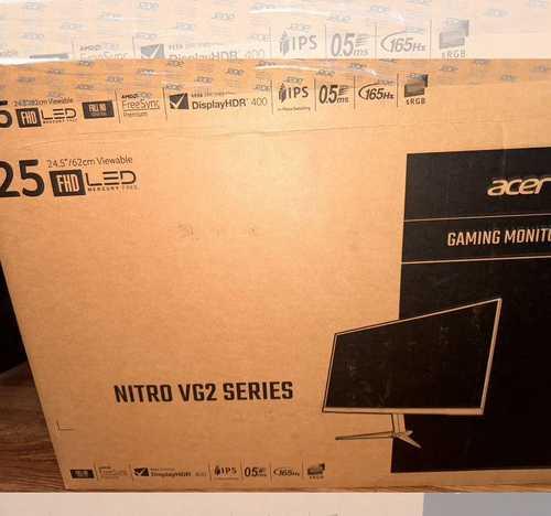 Монитор acer nitro vg2 series