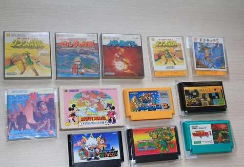 Nintendo Famicom редкие культовые игры japan ориг
