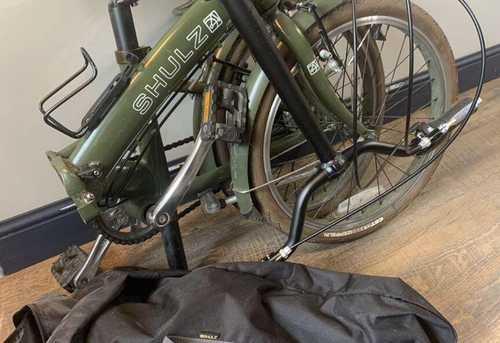 Велосипед складной Shulz GOA 3 + сумка