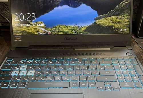 Игровой ноутбук 15.6" ASUS TUF Gaming F15 FX506L, 512 ГБ, Core i5-10300H, RAM 8 ГБ, GeForce GTX 1650 Ti 4 ГБ