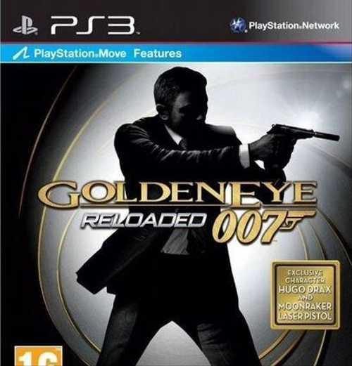 007 Golden Eye Reloaded PS3, бу Без обложки