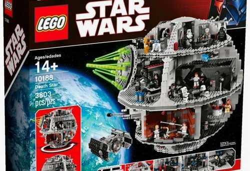 Lego star wars "Звезда смерти". Полный набор б/у