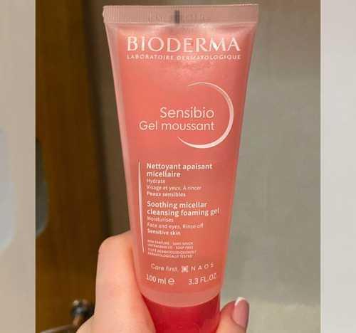 Bioderma sensibio гель для умывания