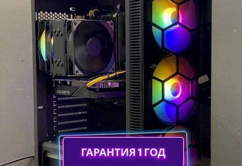 Игровой пк AMD 5 5600X, 7700, DDR4, SSD