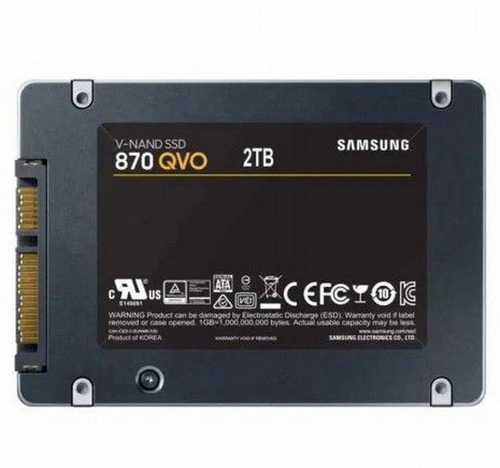 Ssd samsung 870 qvo 2tb, 2.5", SATA III