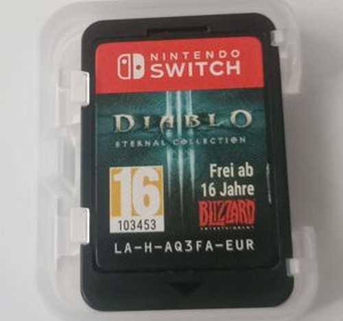 Игра Diablo 3 для Nintendo switch