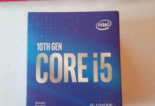 Процессор Intel Core i5 10400f BOX